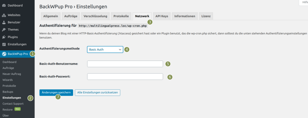 Backup mit HTTP-Basic-Authentifizierung (.htaccess) – BackWPup Doku
